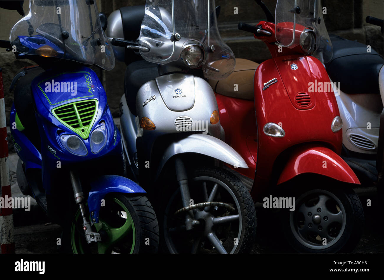 Typical Italian transport Florence Tuscany Stock Photo - Alamy