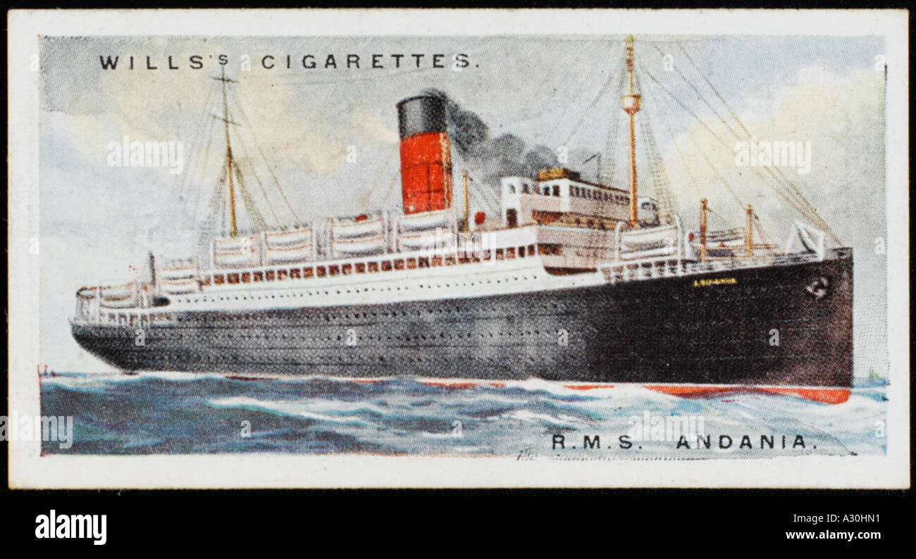 Cunard steamship hi-res stock photography and images - Alamy