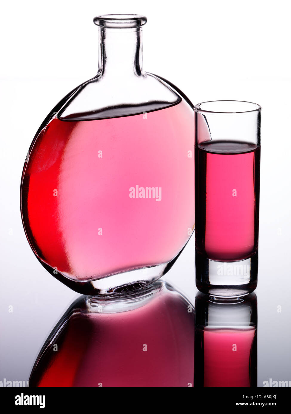 ITALIAN STRAWBERRY LIQUEUR / FRAGOLO Stock Photo - Alamy