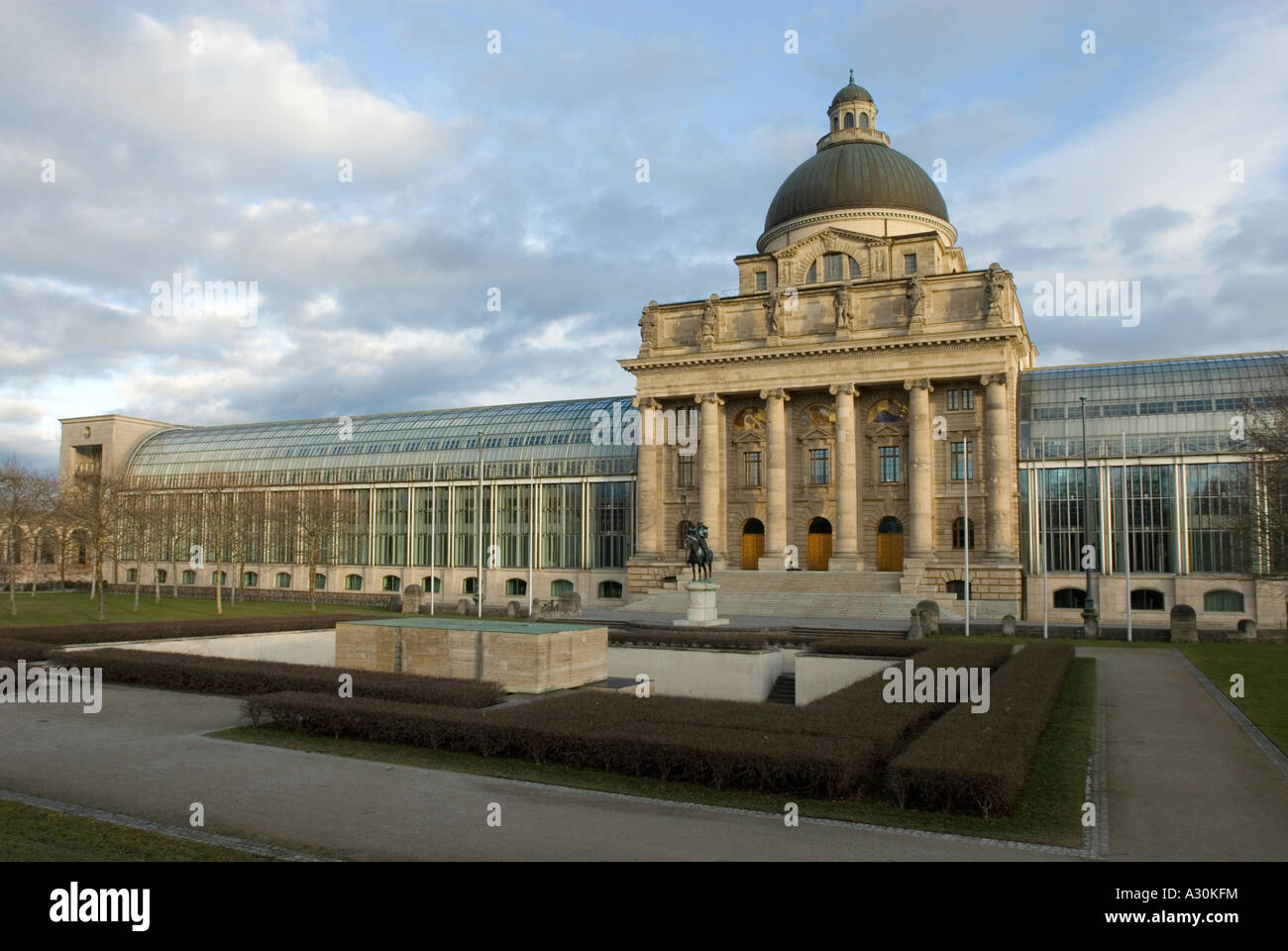 Building Of The Government Of Upper Bavaria High Resolution Stock ...