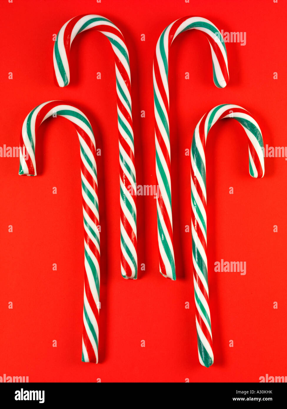 CHRISTMAS CANDY CANES Stock Photo - Alamy
