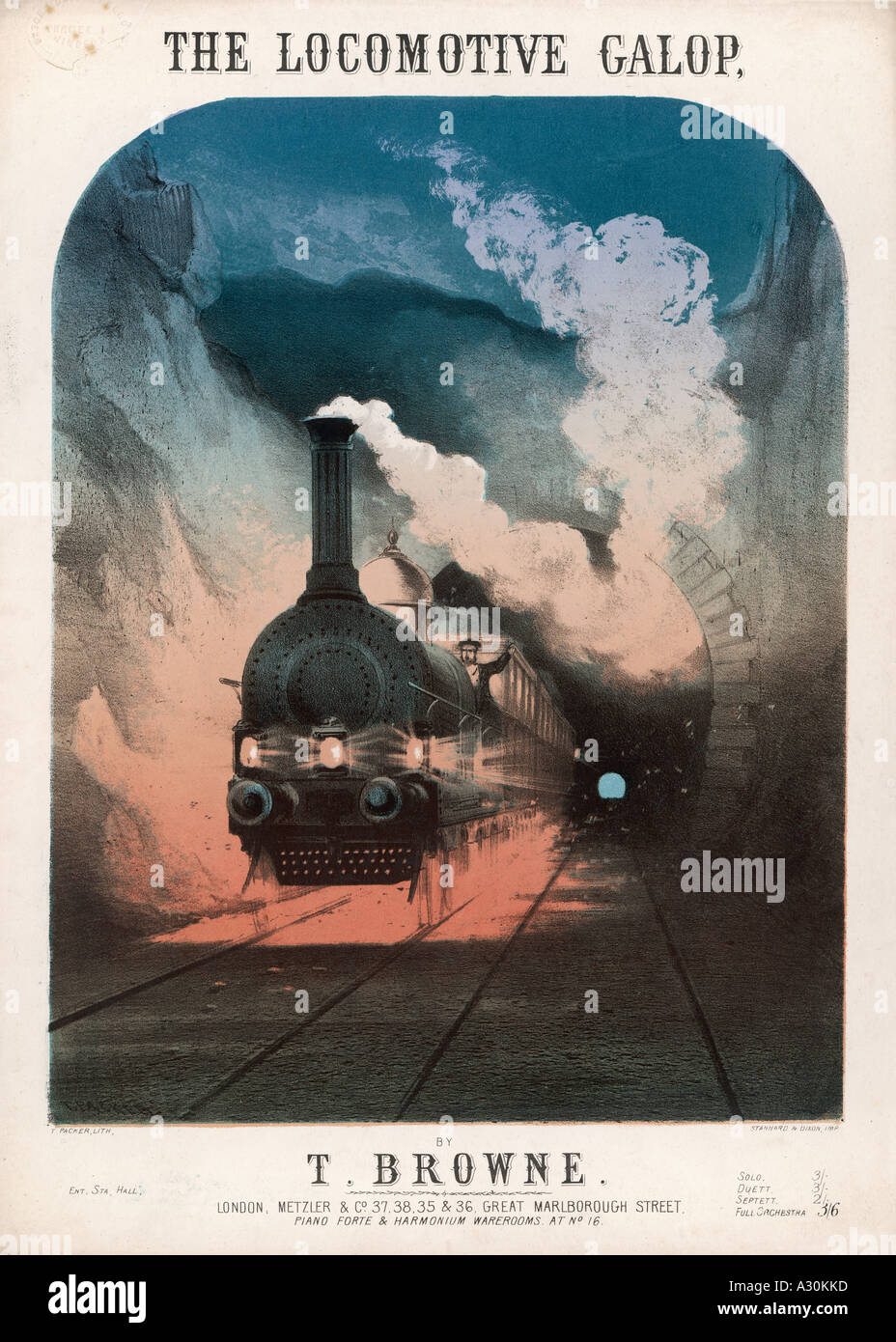 Galop train hi-res stock photography and images - Alamy