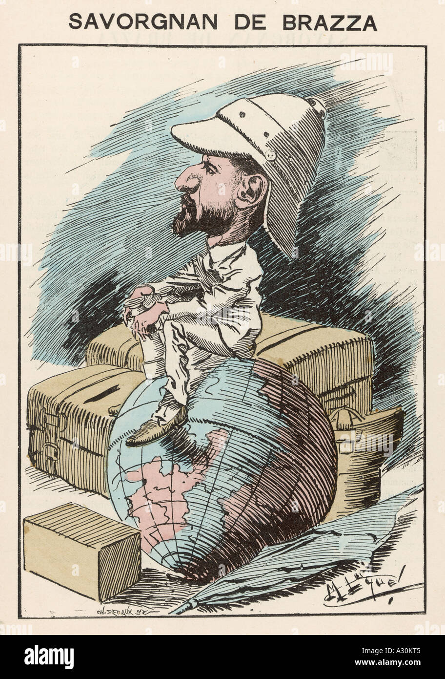 Pierre savorgnan de brazza 1852 1905 hi-res stock photography and ...