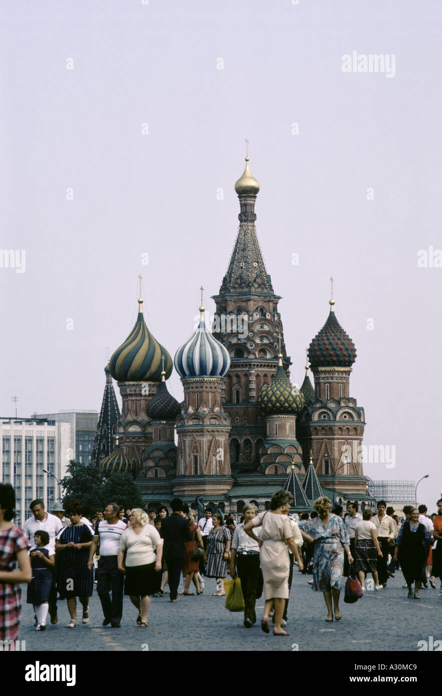 Moscow red square 1987 hi-res stock photography and images - Alamy