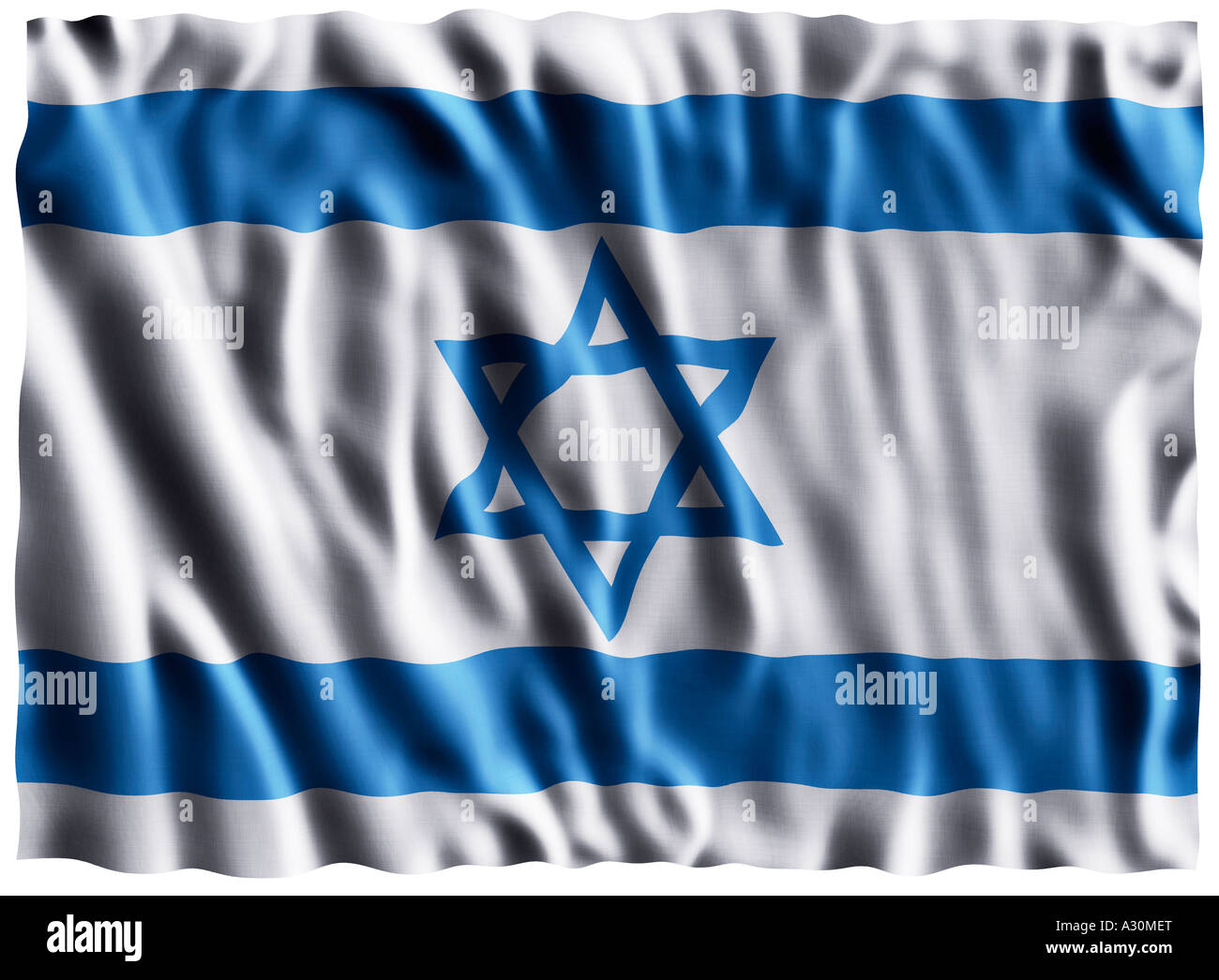 National flag of Israel Stock Photo - Alamy