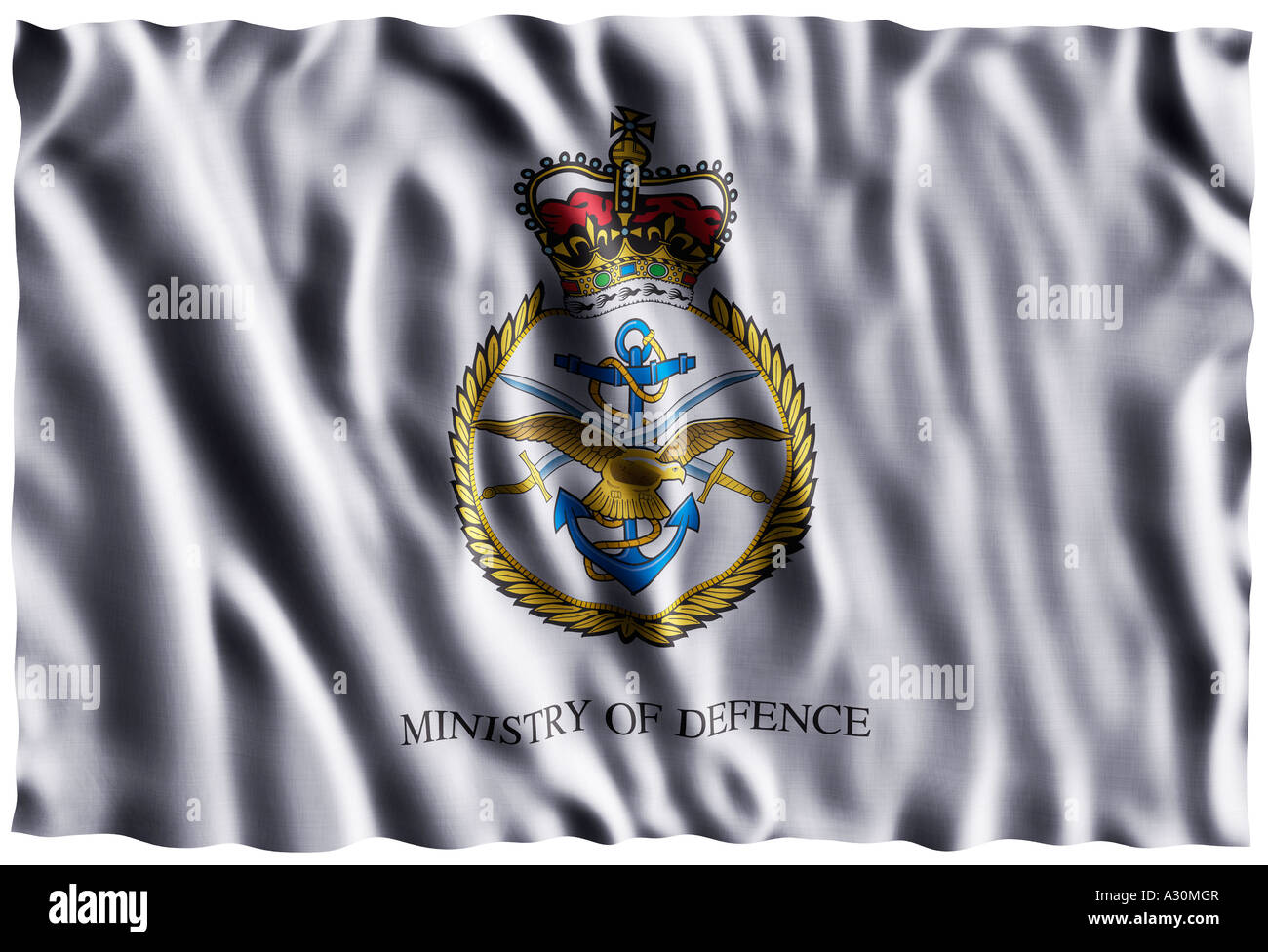 Ministry of defence flag Stock Photo - Alamy