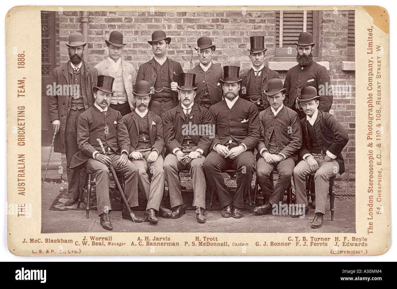 Australian Cricket Team Stock Photo - Alamy