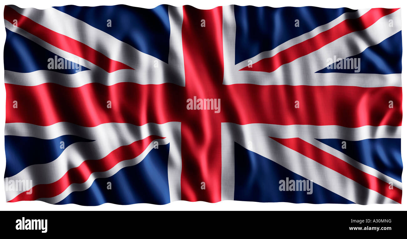 National flag of the United Kingdom also known as the Union Jack Stock ...