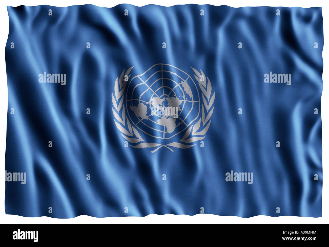 Waving un flag hi-res stock photography and images - Alamy