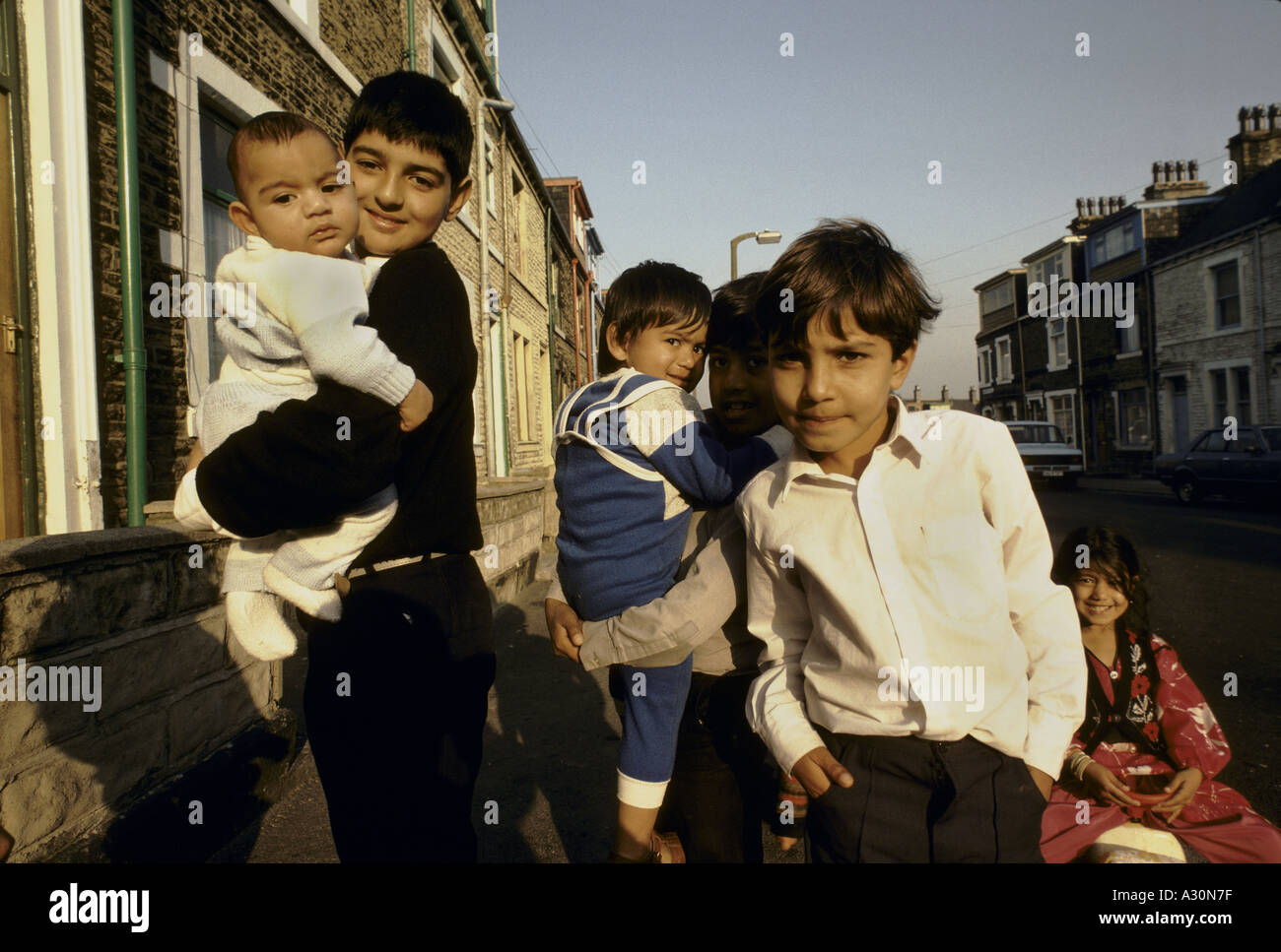 asian children in london Stock Photo - Alamy