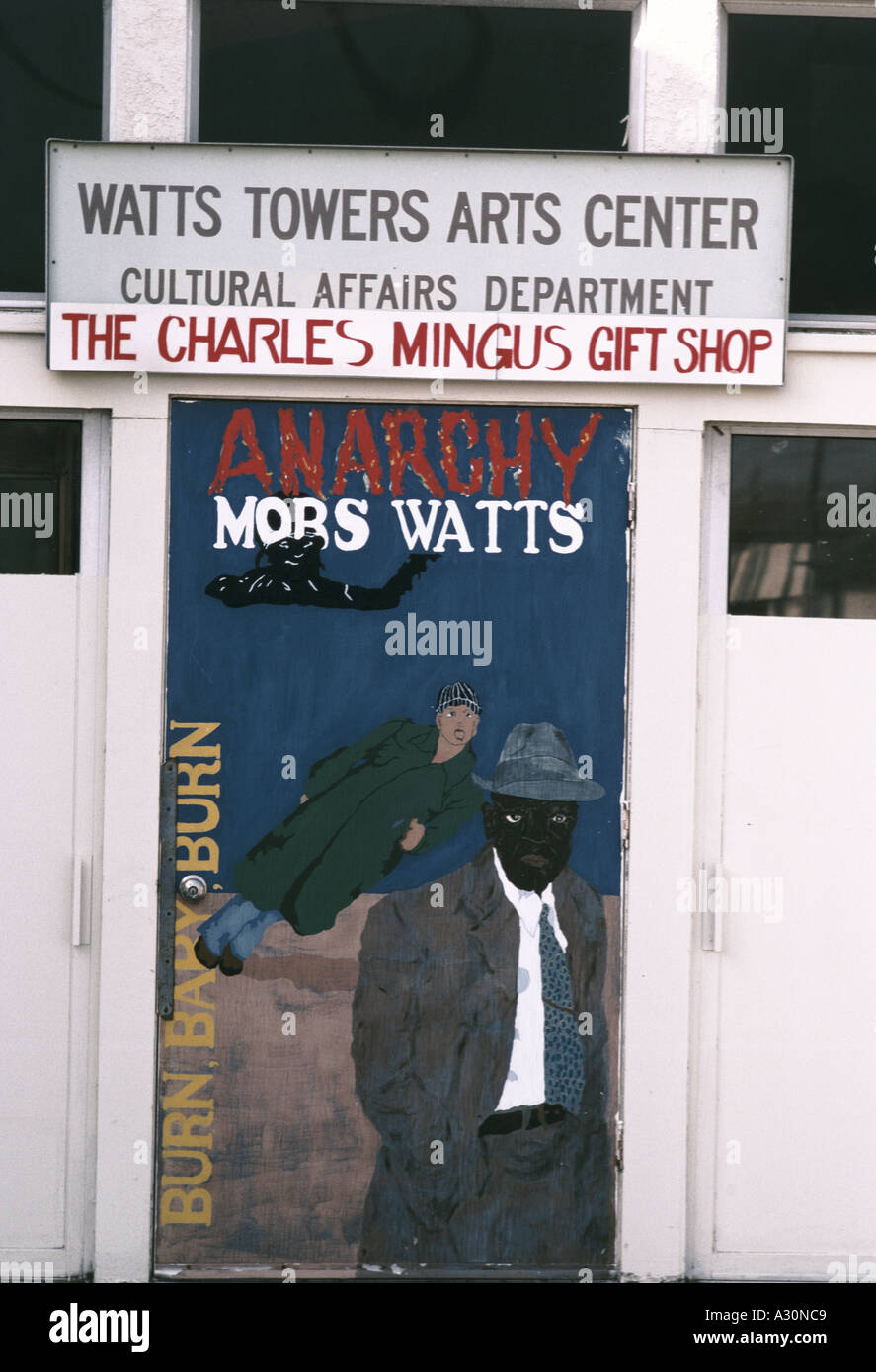 Los angeles watts buildings hi-res stock photography and images - Alamy