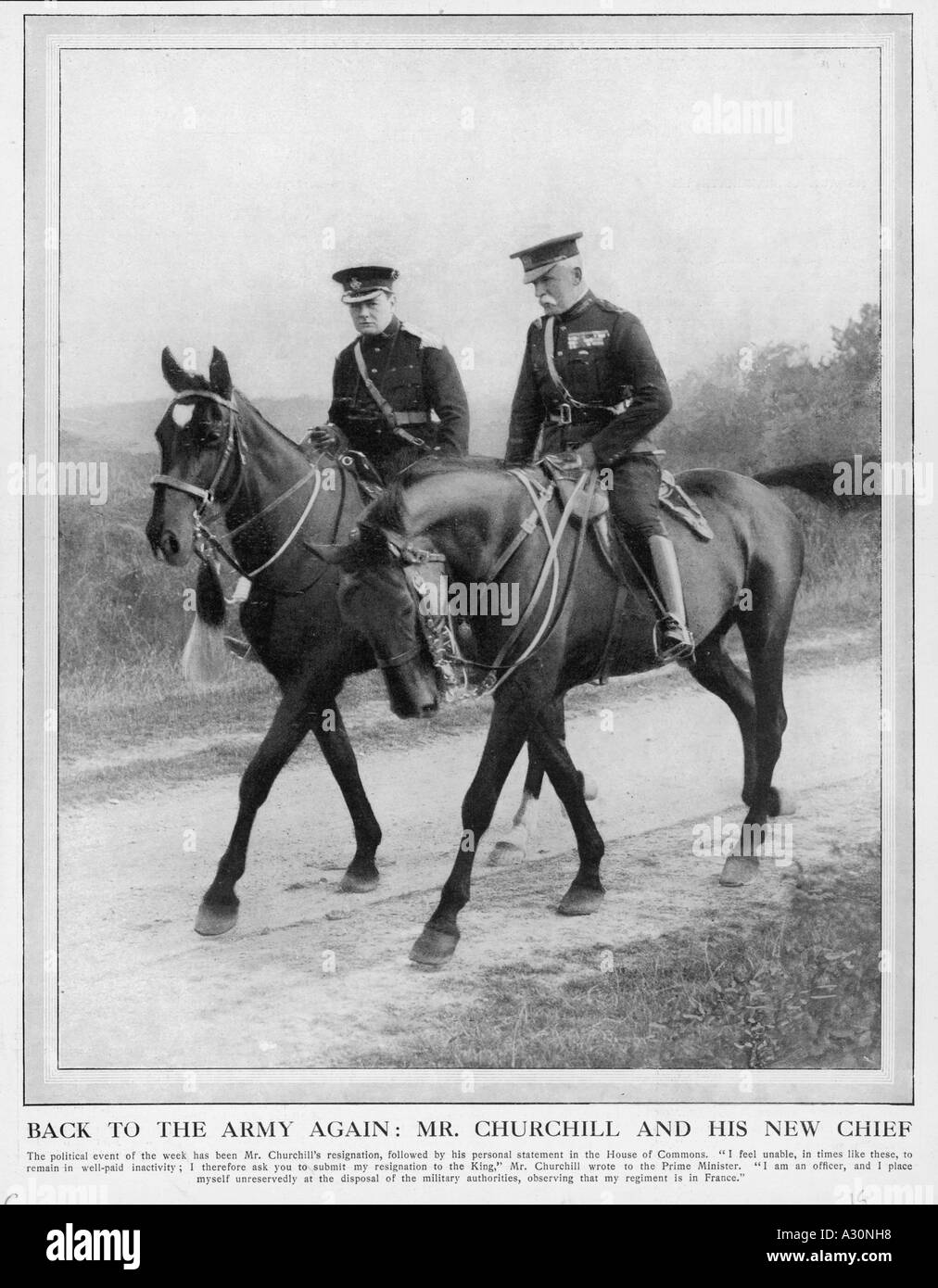 Winston churchill horse hi-res stock photography and images - Alamy