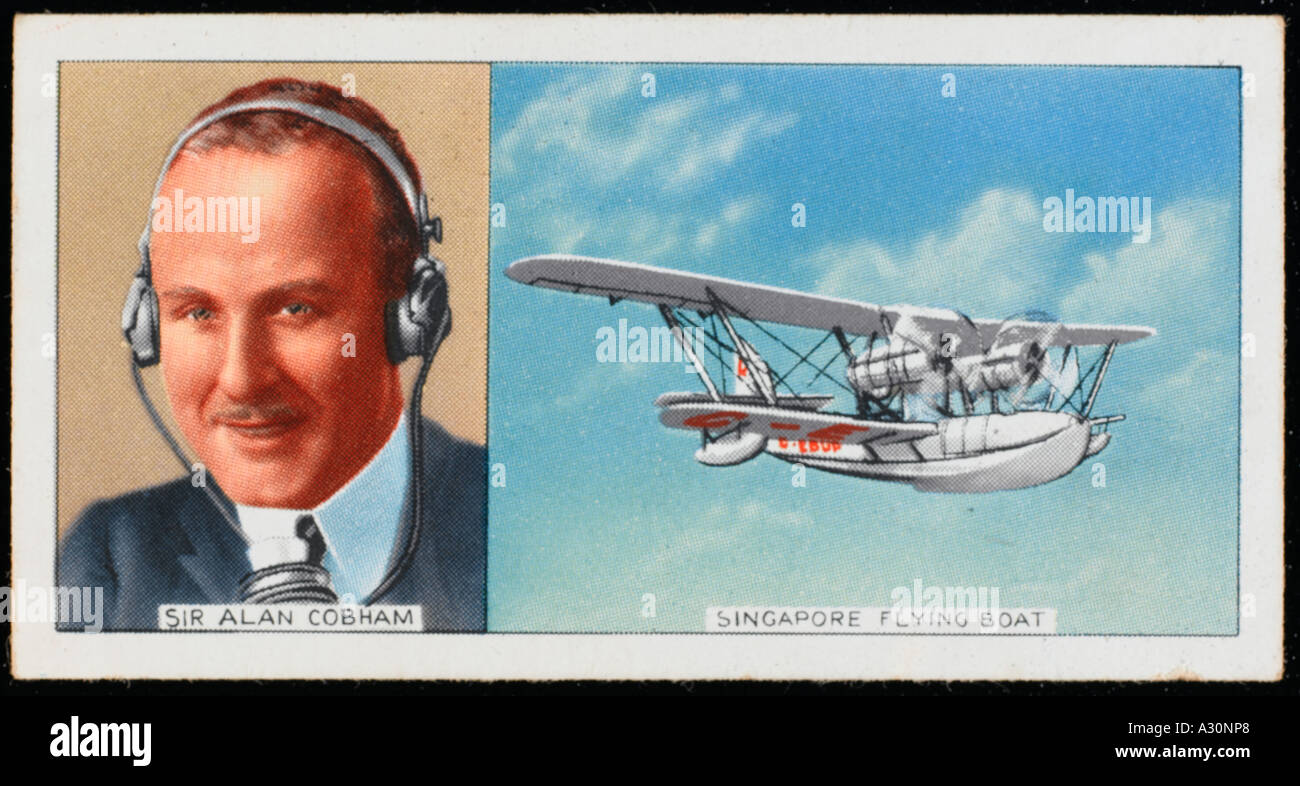 Sir alan john cobham 1894 1973 hi-res stock photography and images - Alamy