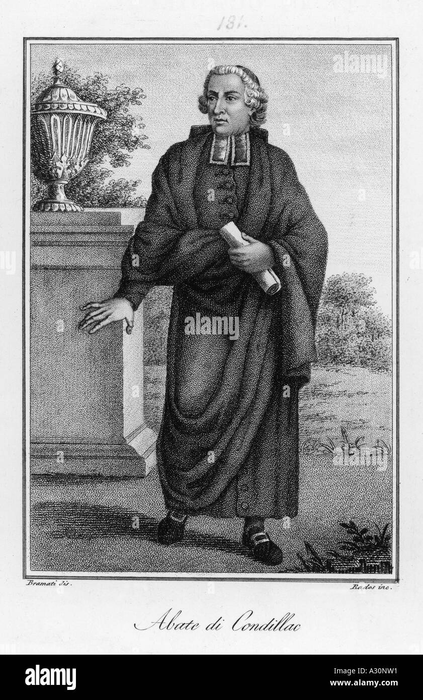 étienne bonnot de condillac hi-res stock photography and images - Alamy