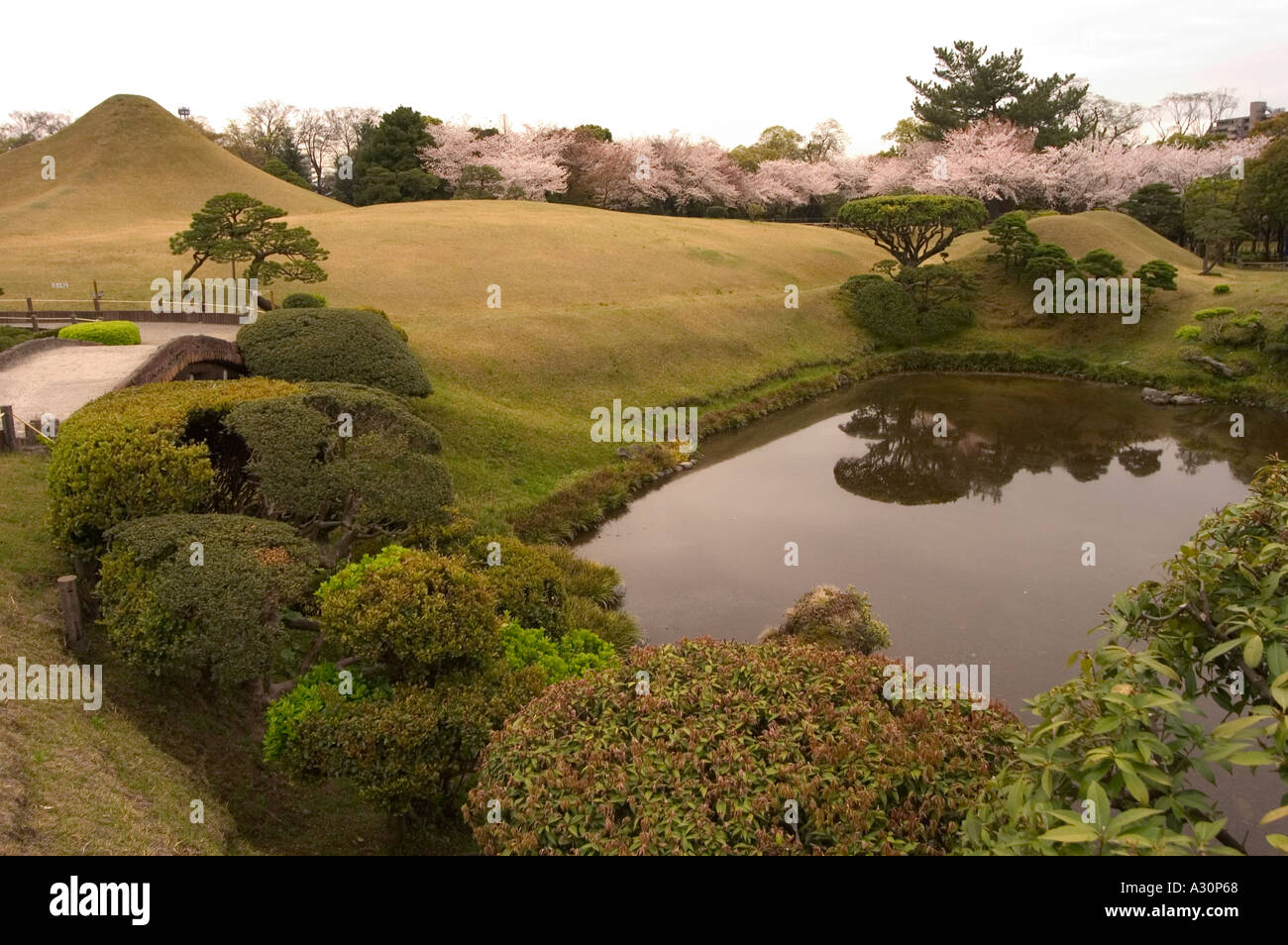 Suizenji park Kumamoto prefecture Kyushu Japan Stock Photo - Alamy