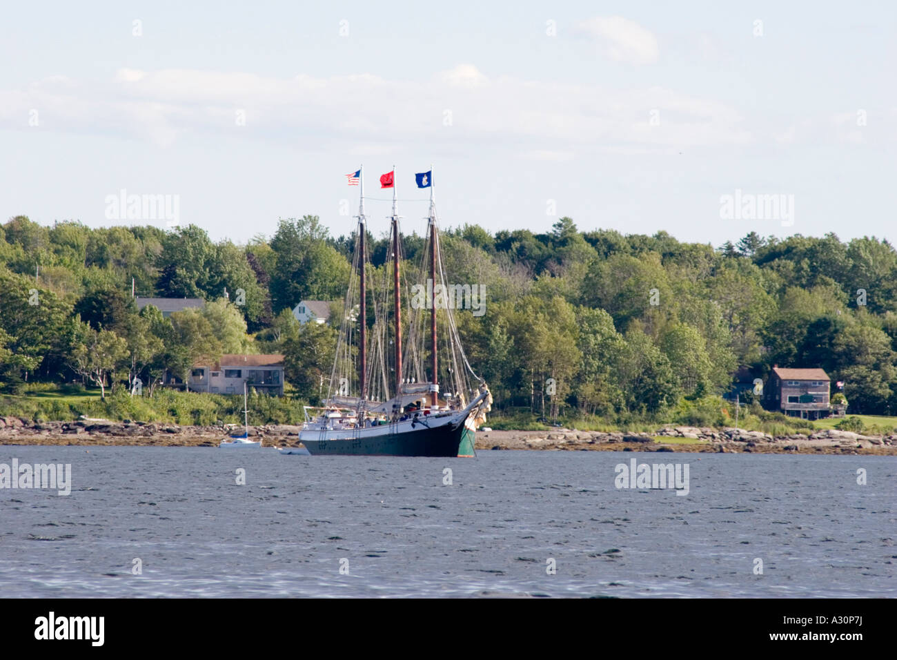 3 masted schooner hi-res stock photography and images - Alamy