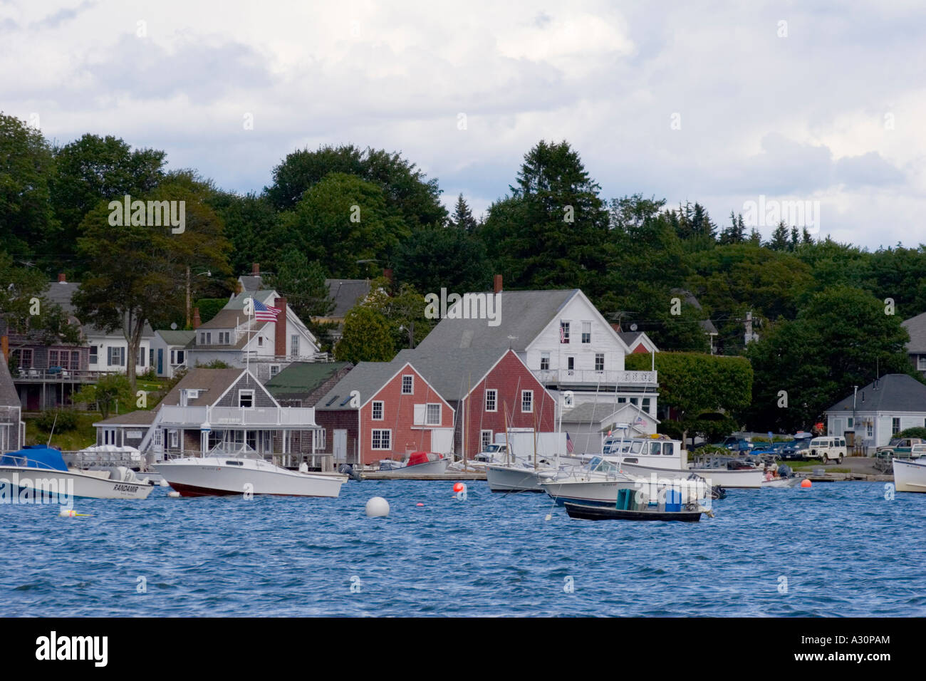 North Haven Waterfront Stock Photo - Alamy
