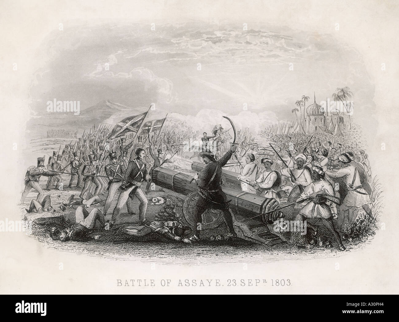 Battle of assaye hi-res stock photography and images - Alamy