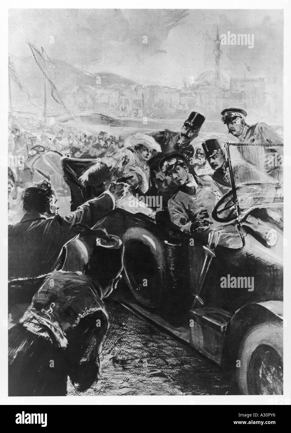 Archduke franz ferdinand and his wife hi-res stock photography and ...