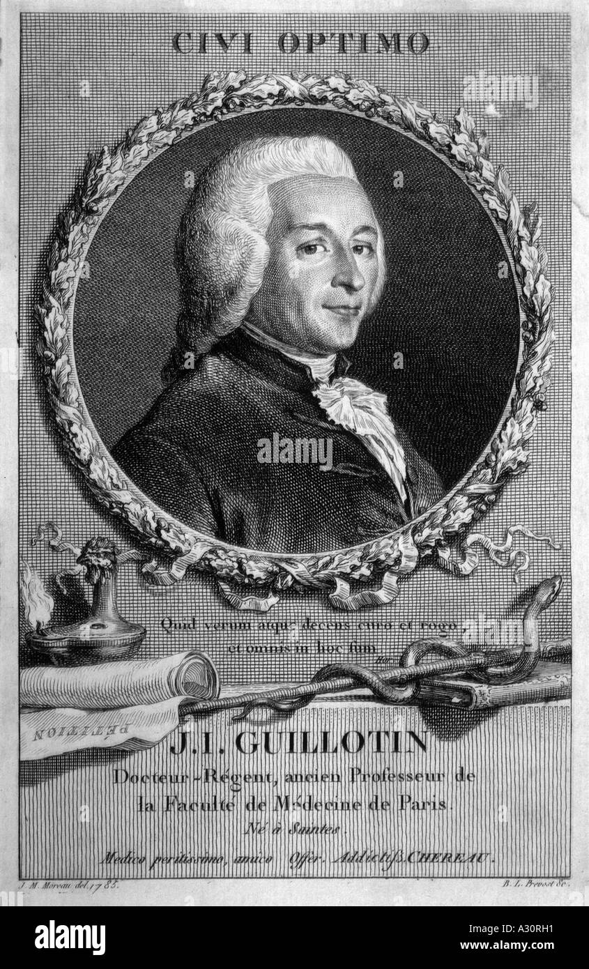 Joseph ignace guillotine hi-res stock photography and images - Alamy