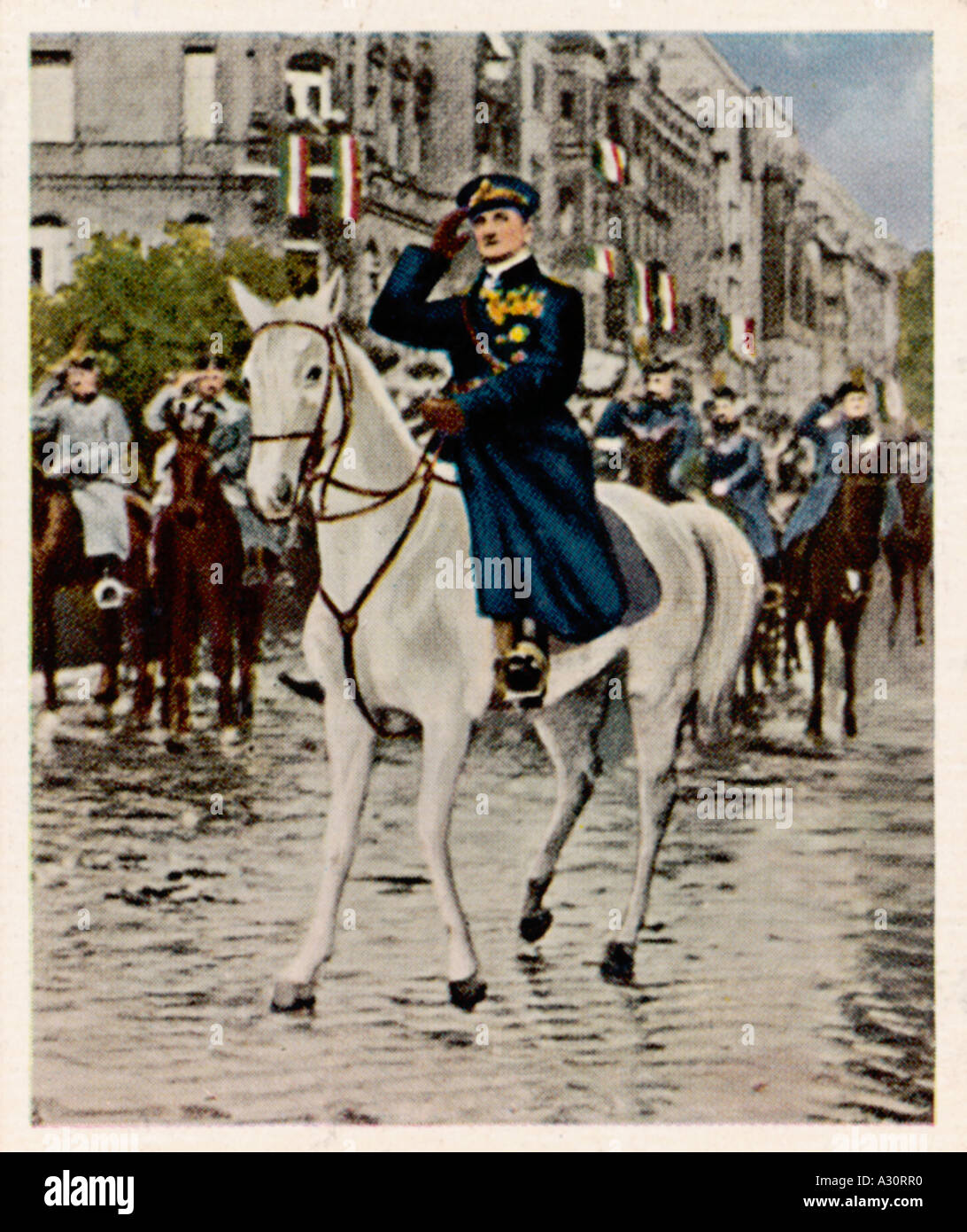 Admiral Horthy Stock Photos & Admiral Horthy Stock Images - Alamy