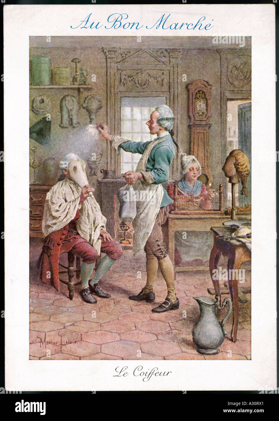 Powdering wig hi-res stock photography and images - Alamy