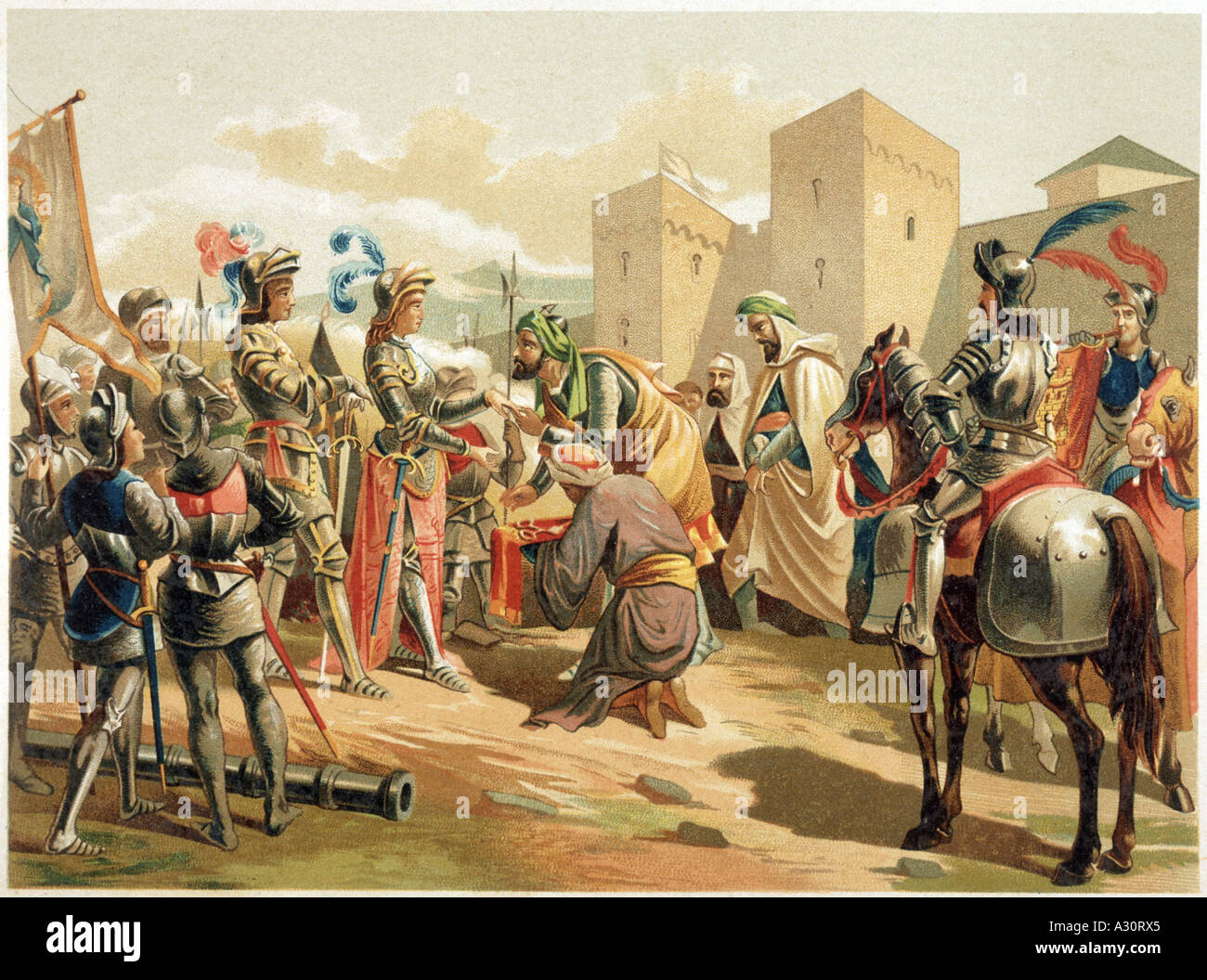 1492 moors in spain hi-res stock photography and images - Alamy