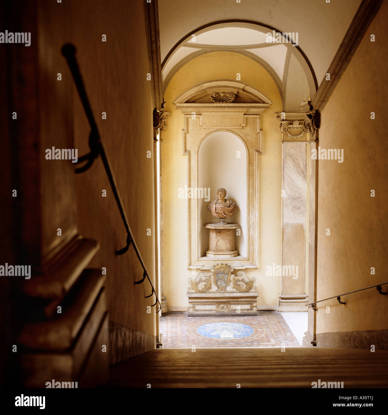 the main staircase of Palazzo Ruspoli in Rome Stock Photo - Alamy