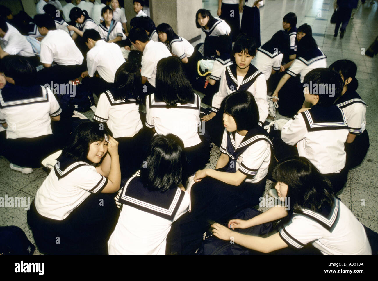 Japanese High School Kids