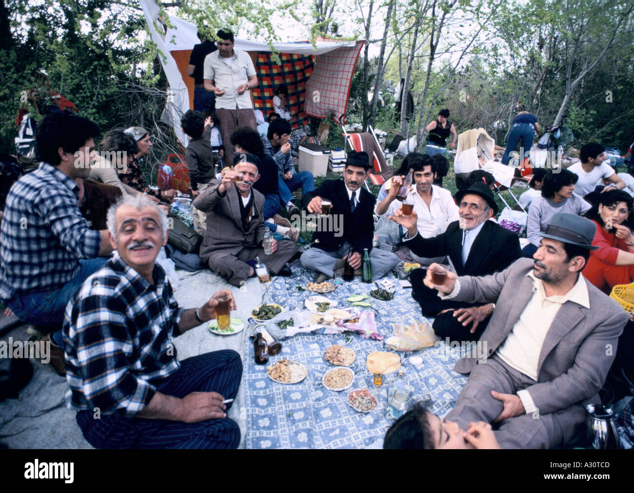 jewish festival of purim israel 1983 Stock Photo - Alamy