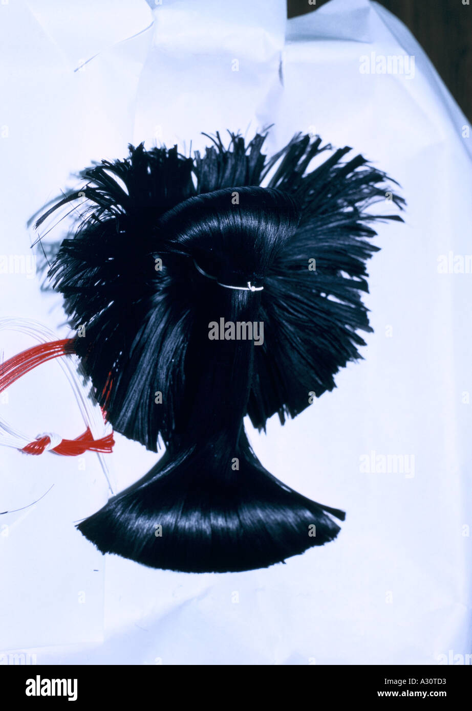 retired sumo wrestler s hair traditionally cut off at retirement japan ...