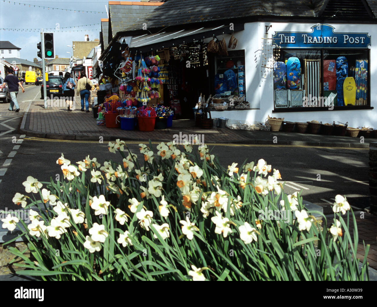Bude town centre hi-res stock photography and images - Alamy