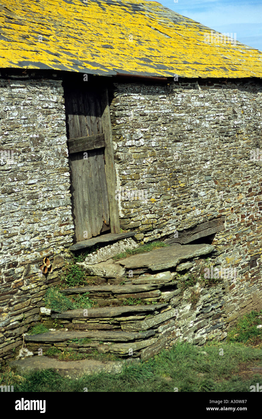 Old Cornish Barn Stock Photo - Alamy