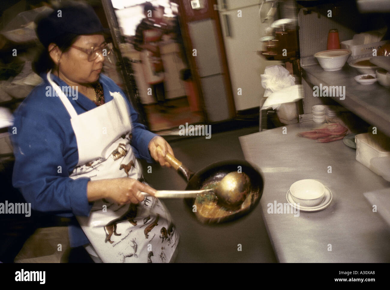 bedlington thai and english cafe chiswick london Stock Photo - Alamy