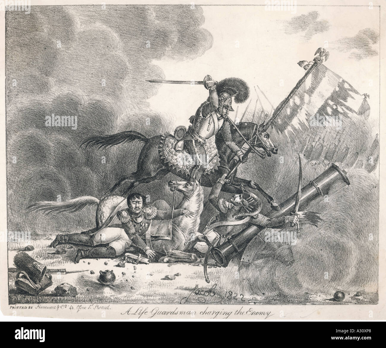 Charging The Enemy Stock Photo - Alamy