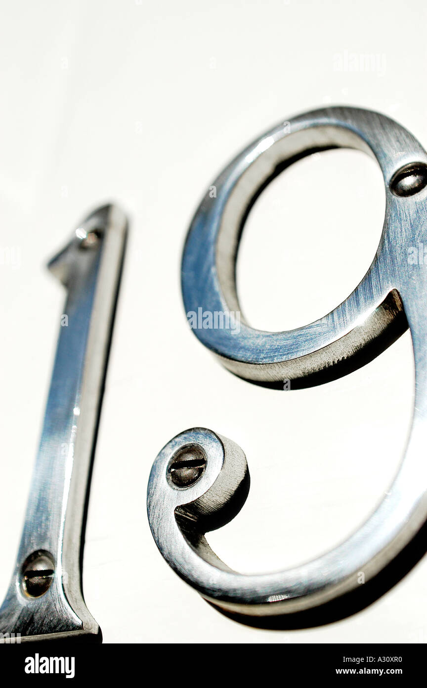 Door numbers hi-res stock photography and images - Alamy
