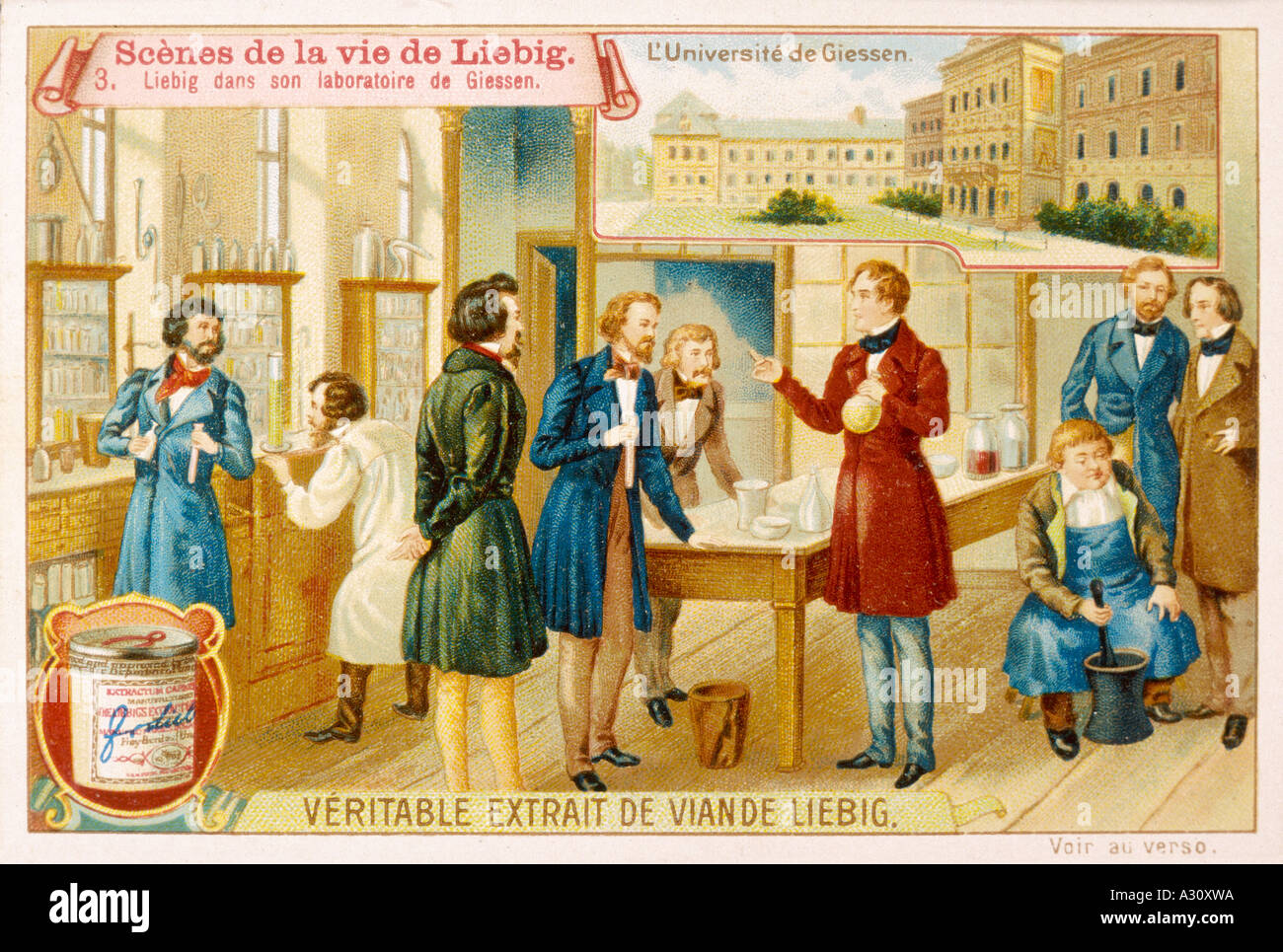 Justus von liebig 1803 1873 german hi-res stock photography and images ...