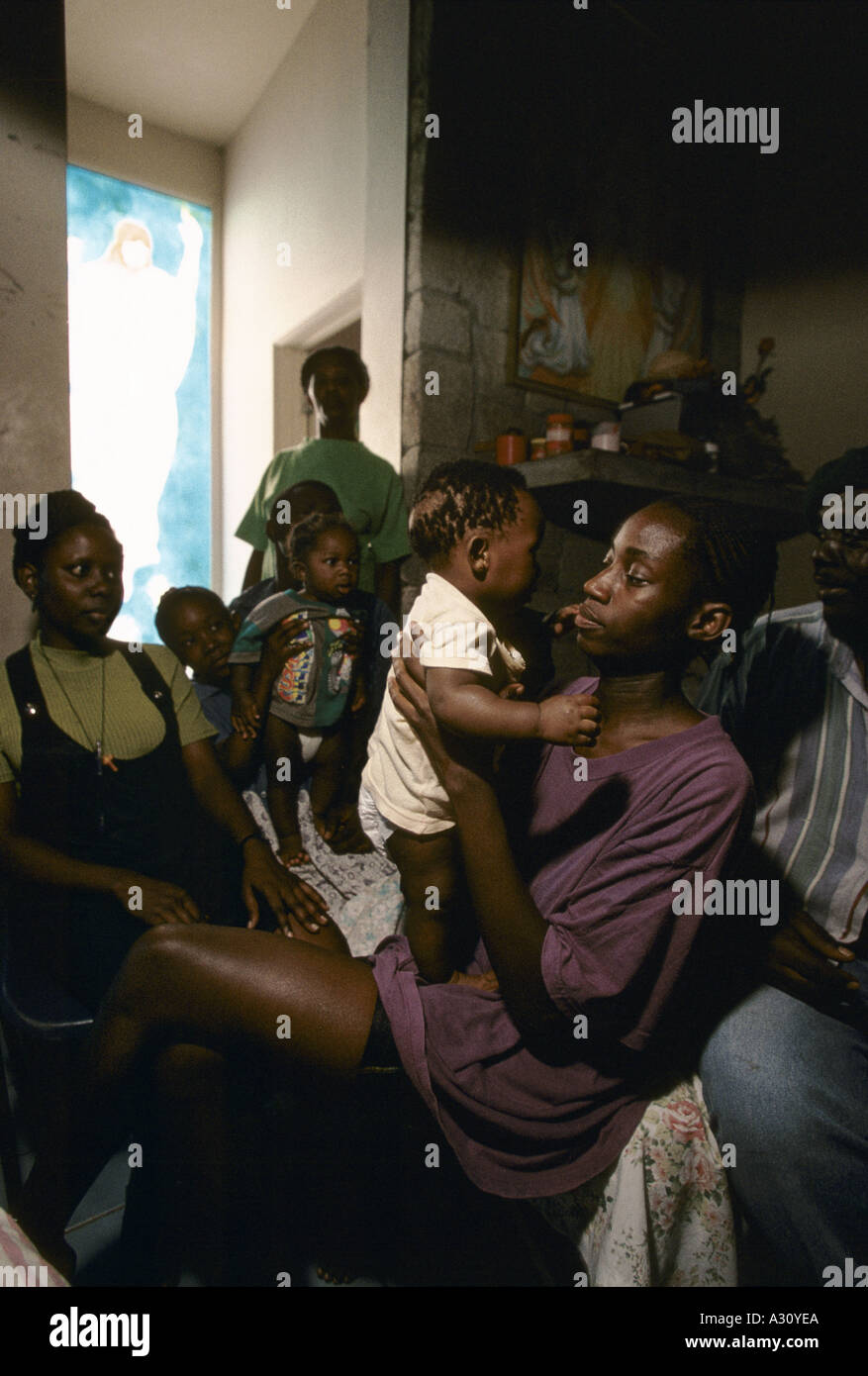 Montserrat volcano homeless living in hi-res stock photography and ...