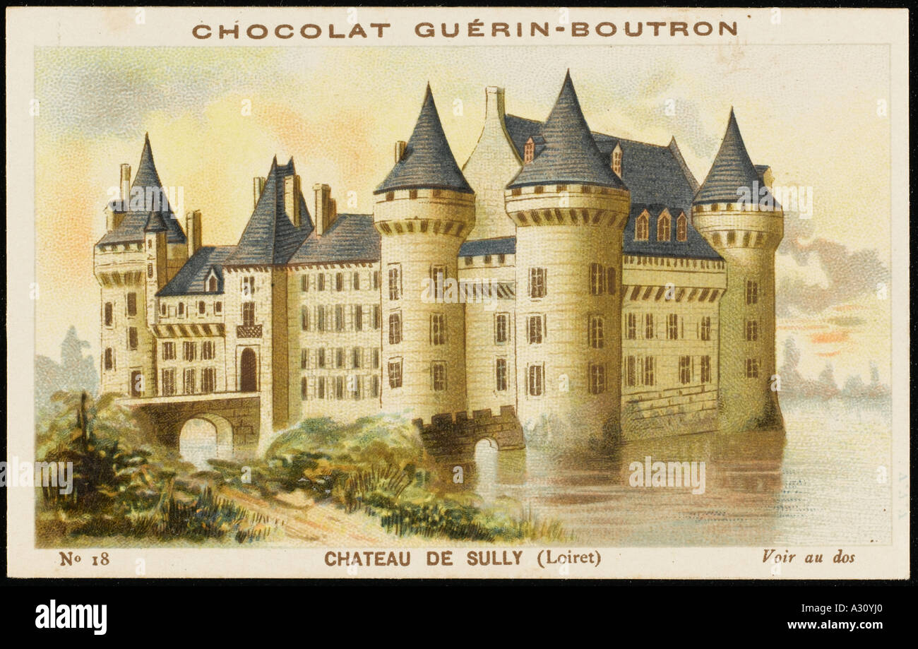 Chateau De Sully Stock Photo - Alamy