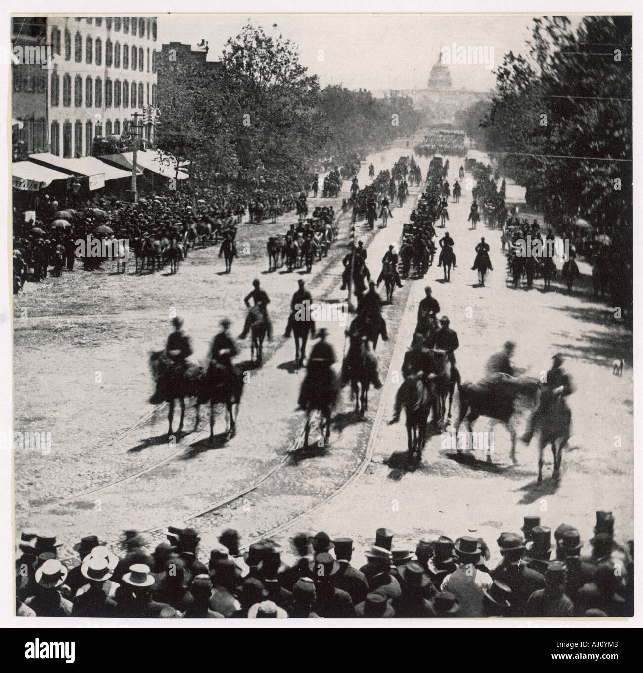 Victory parade in washington 1865 hi-res stock photography and images ...