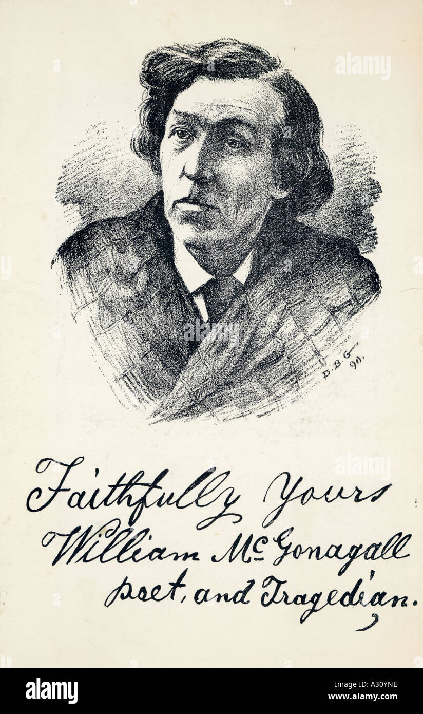 William mcgonagall hi-res stock photography and images - Alamy