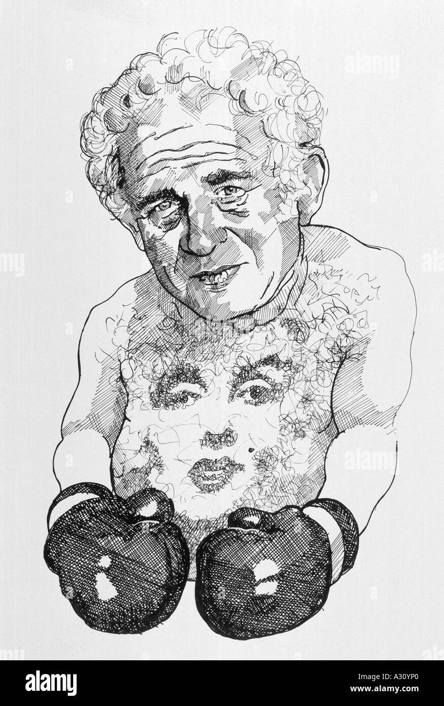 Norman mailer boxing hi-res stock photography and images - Alamy