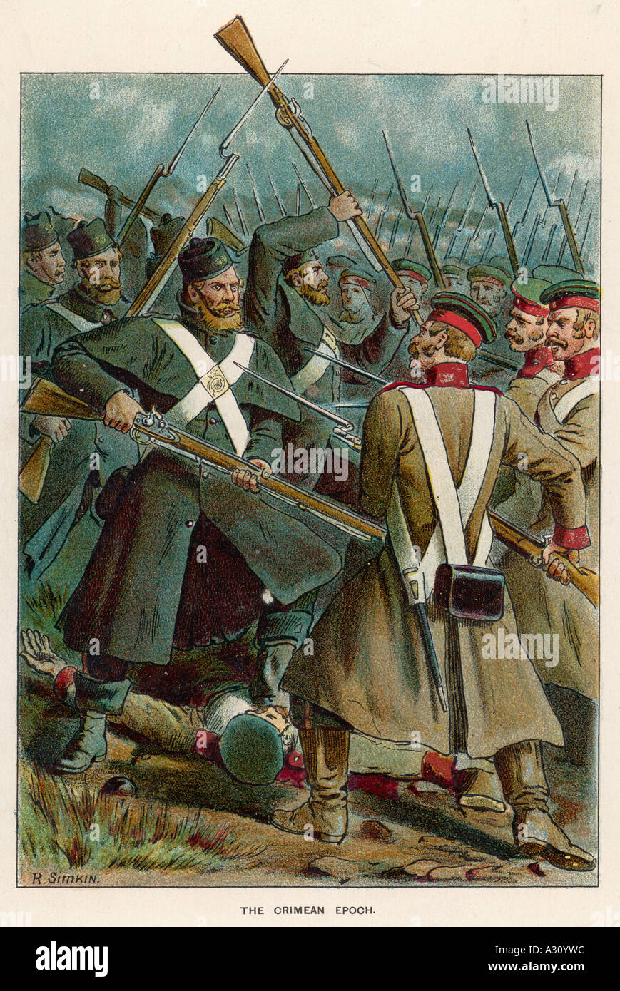 Hand To Hand Fighting Stock Photo - Alamy