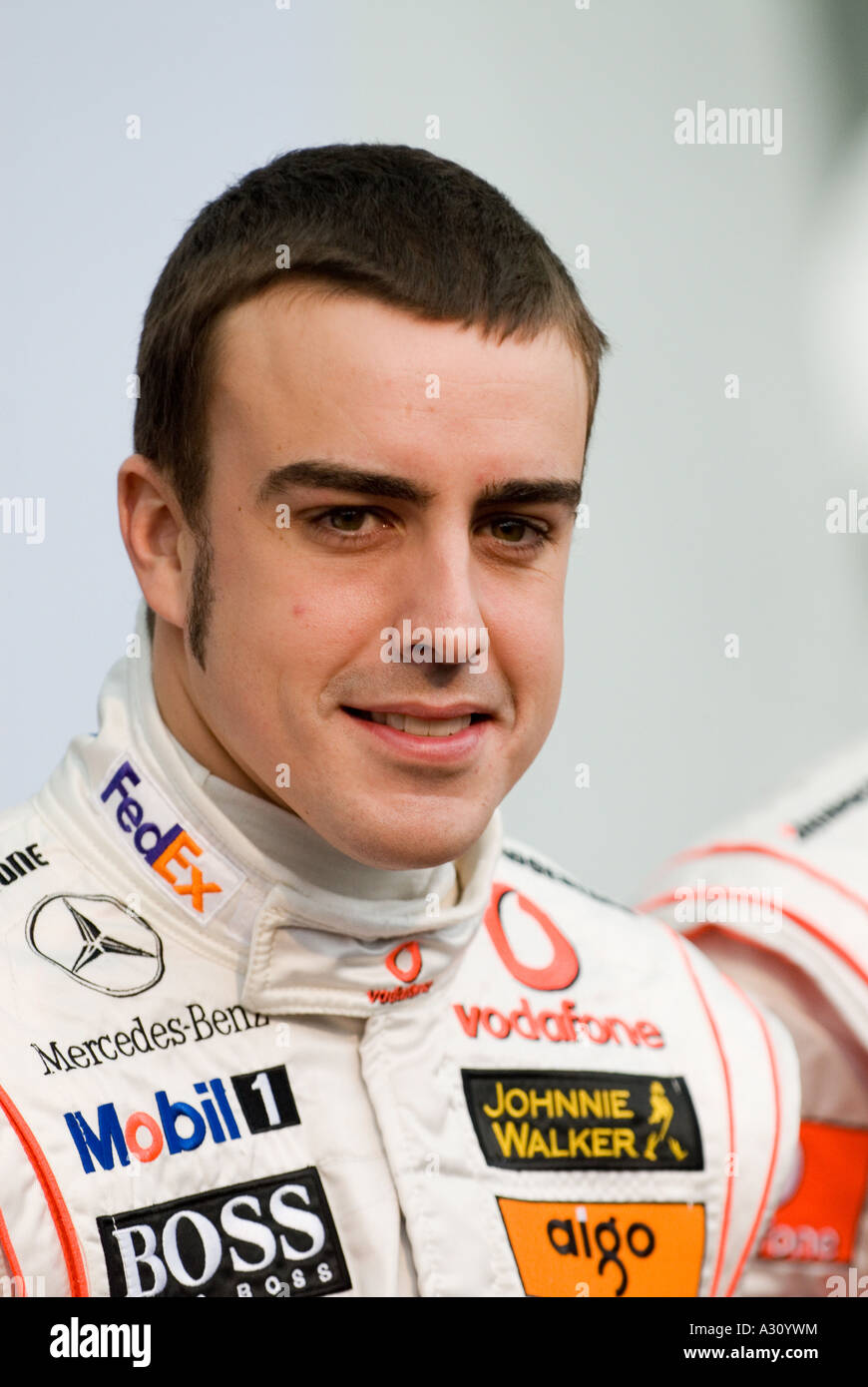 Formula 1 driver Fernando Alonso during the McLaren Mercedes Team ...