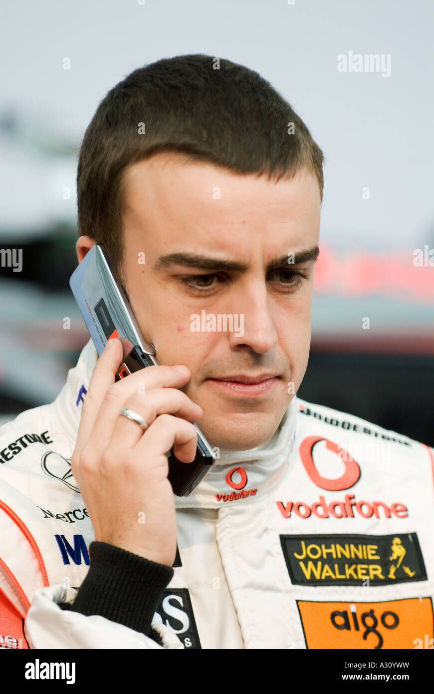 Formula 1 driver Fernando Alonso during the McLaren Mercedes Team ...