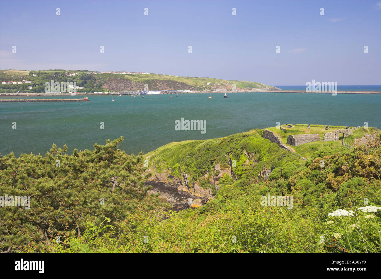 Fishguard Bay looking westward Stock Photo - Alamy