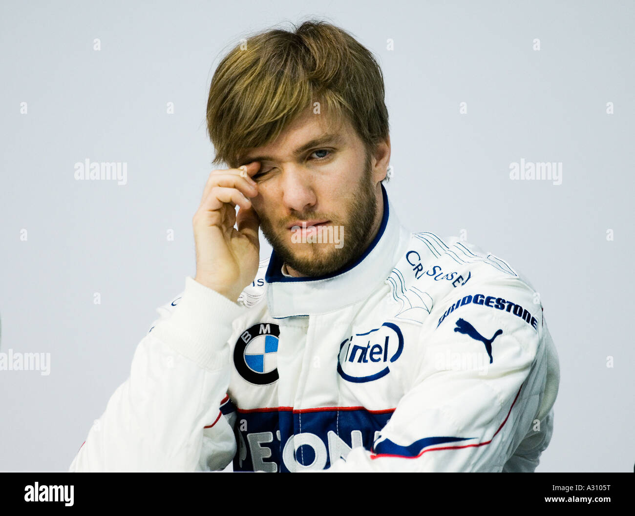 german Formula 1 driver Nick Heidfeld during the Car Launch of BMW ...