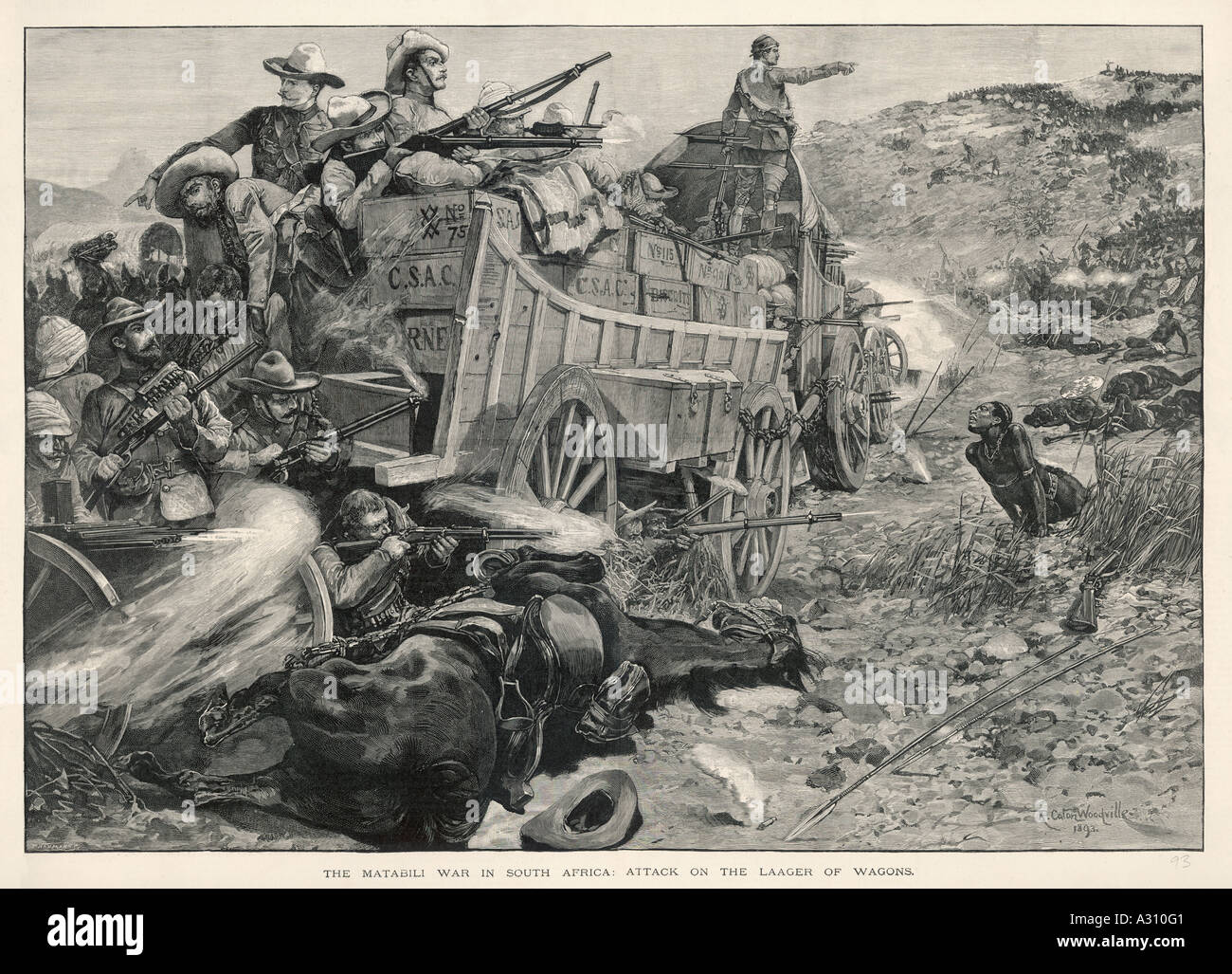 Matabele wars hi-res stock photography and images - Alamy