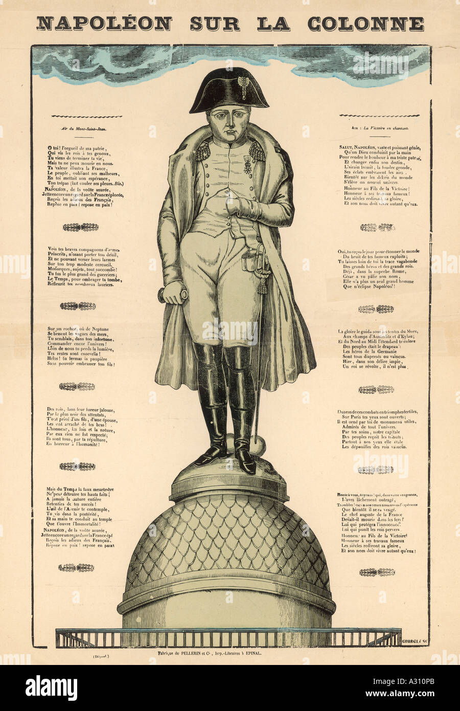Napoleon column hi-res stock photography and images - Alamy