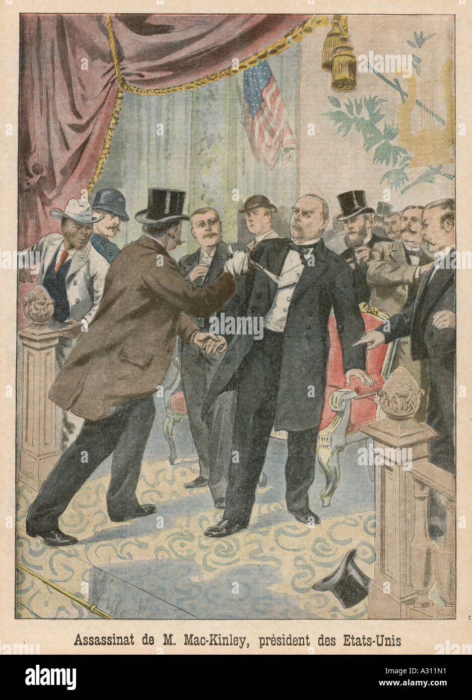 President mckinley assassination hi-res stock photography and images ...